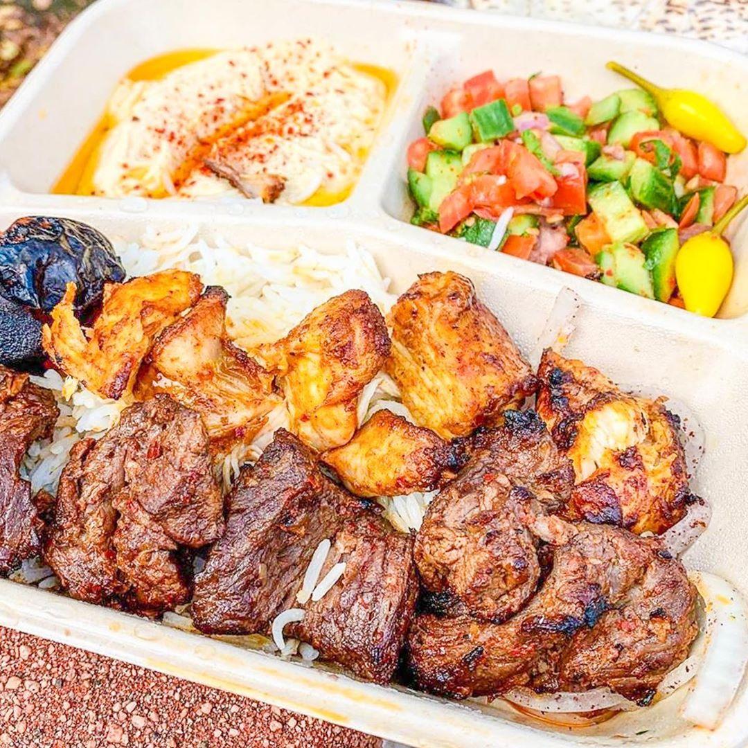 Zankou Chicken menu in Los Angeles, California, USA