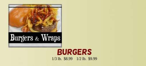Menu for Rodeside Grill in Windsor, WI | Sirved