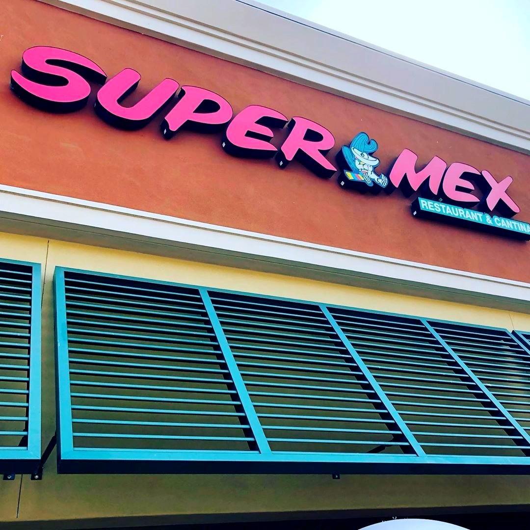 Super Mex menus in Fullerton, California, United States