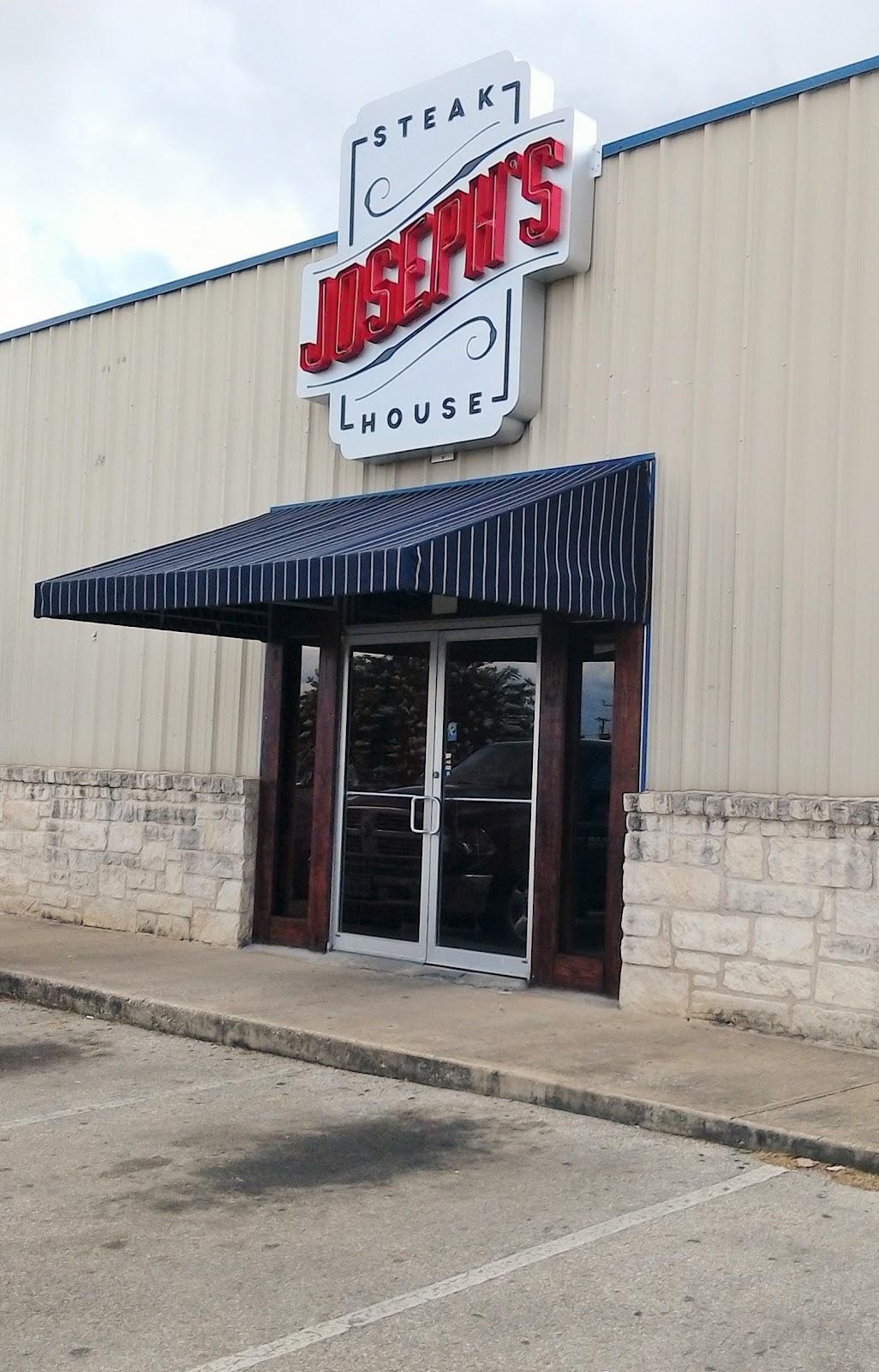 Joseph's Steak House menu in Elgin, Texas, USA