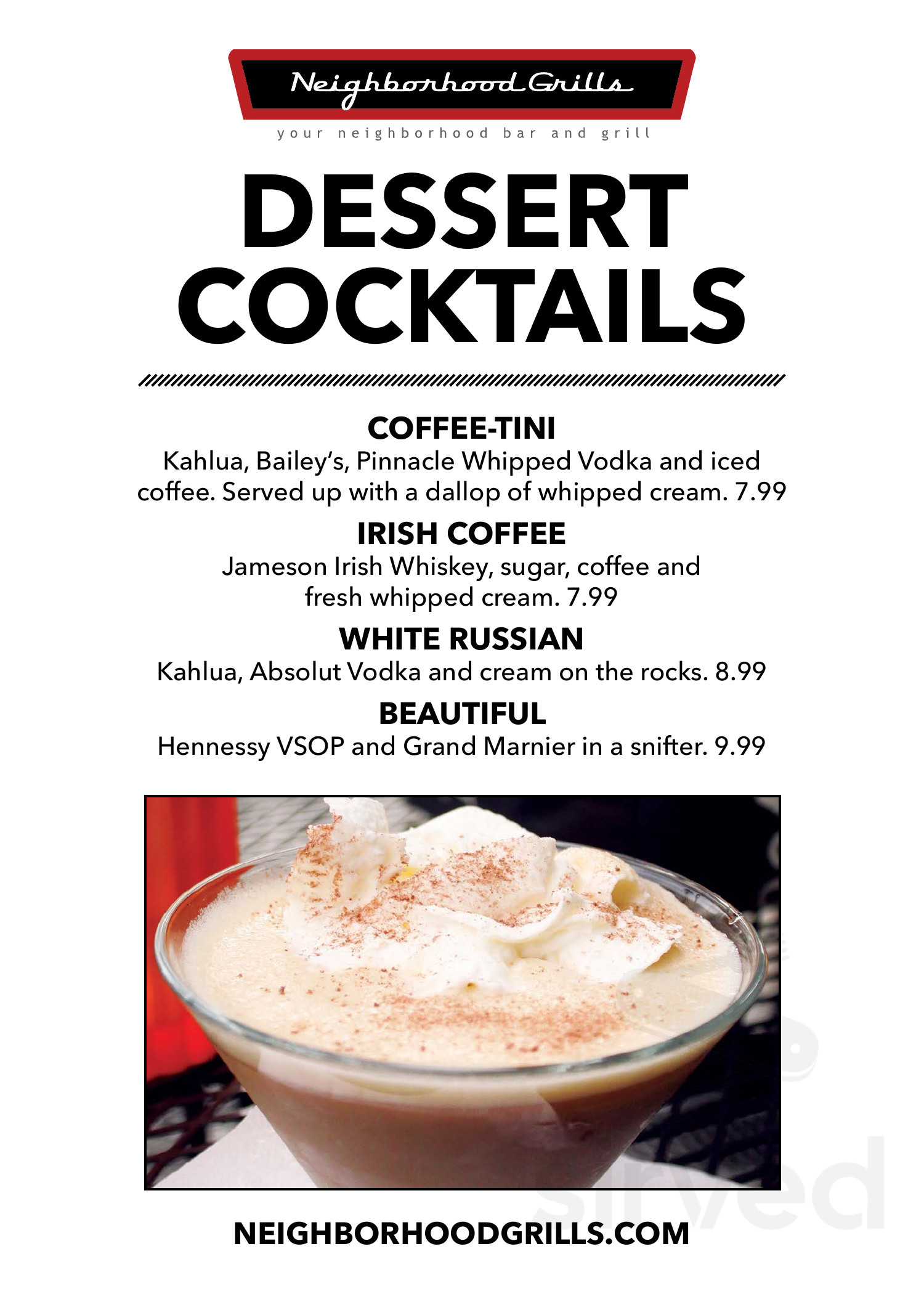 Menu for Lake Forest Bar and Grill in Lake Forest Park, WA | Sirved
