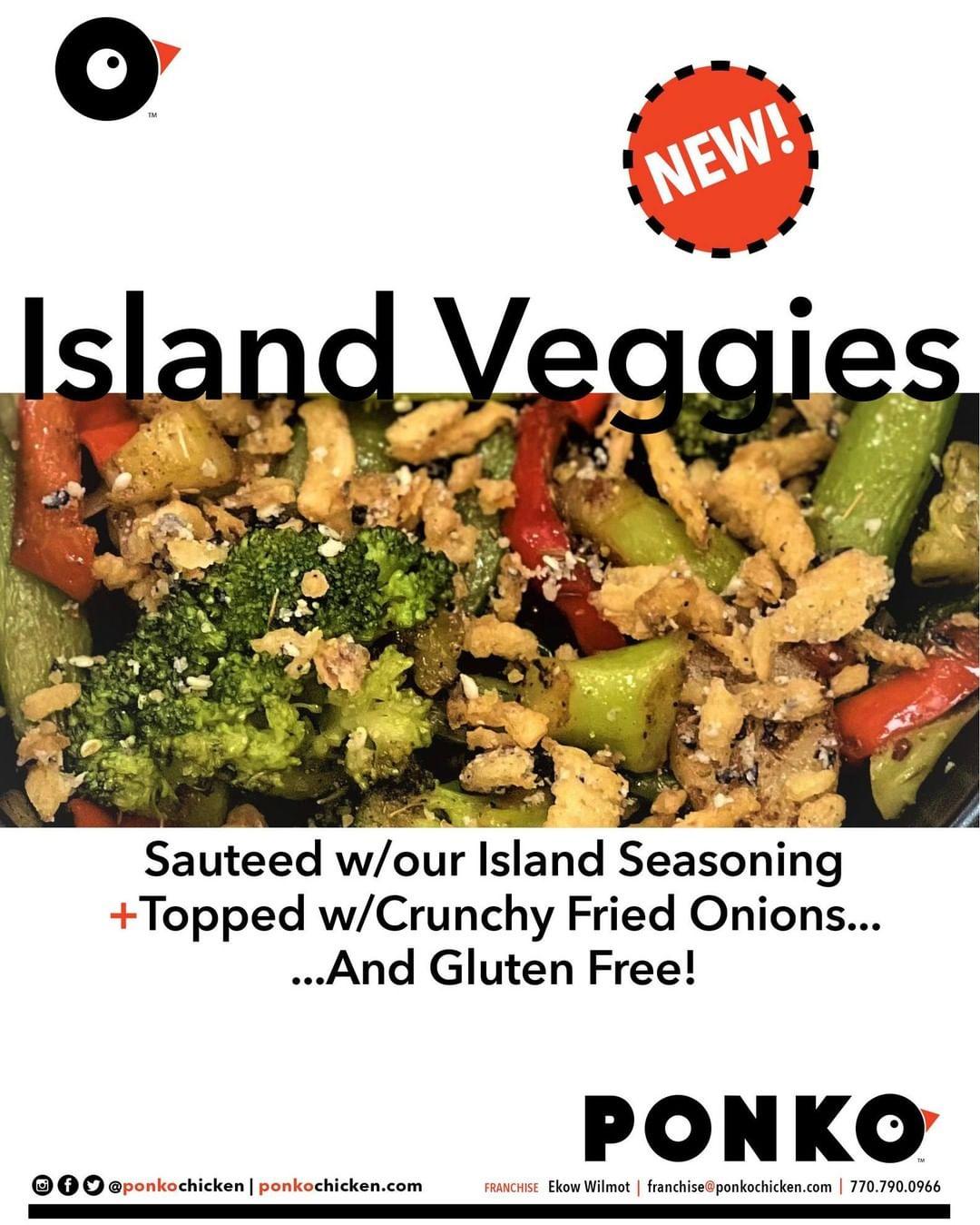 PONKO Chicken menu in Atlanta, Georgia, USA