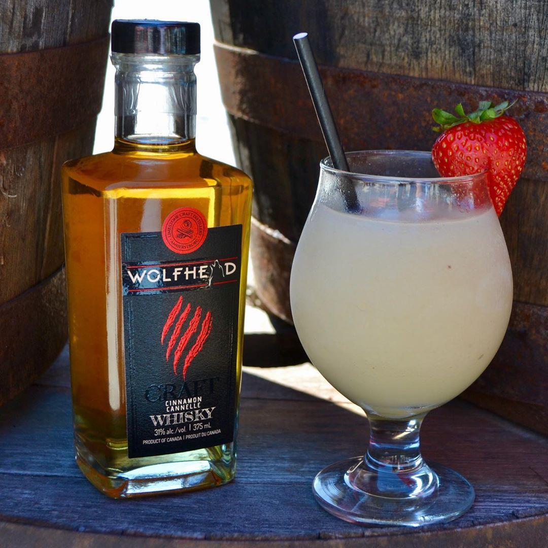 Wolfhead Distillery Restaurant menus in Amherstburg, Ontario, Canada