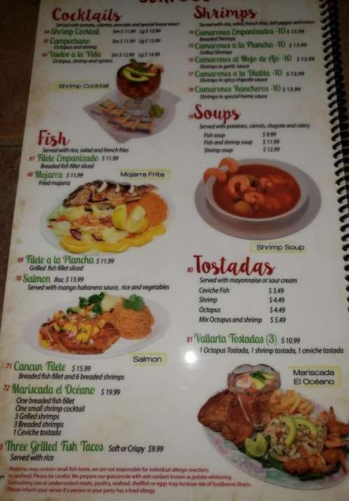 Jalisco's Mexican Grill Restaurant menu in Mabank, Texas, USA