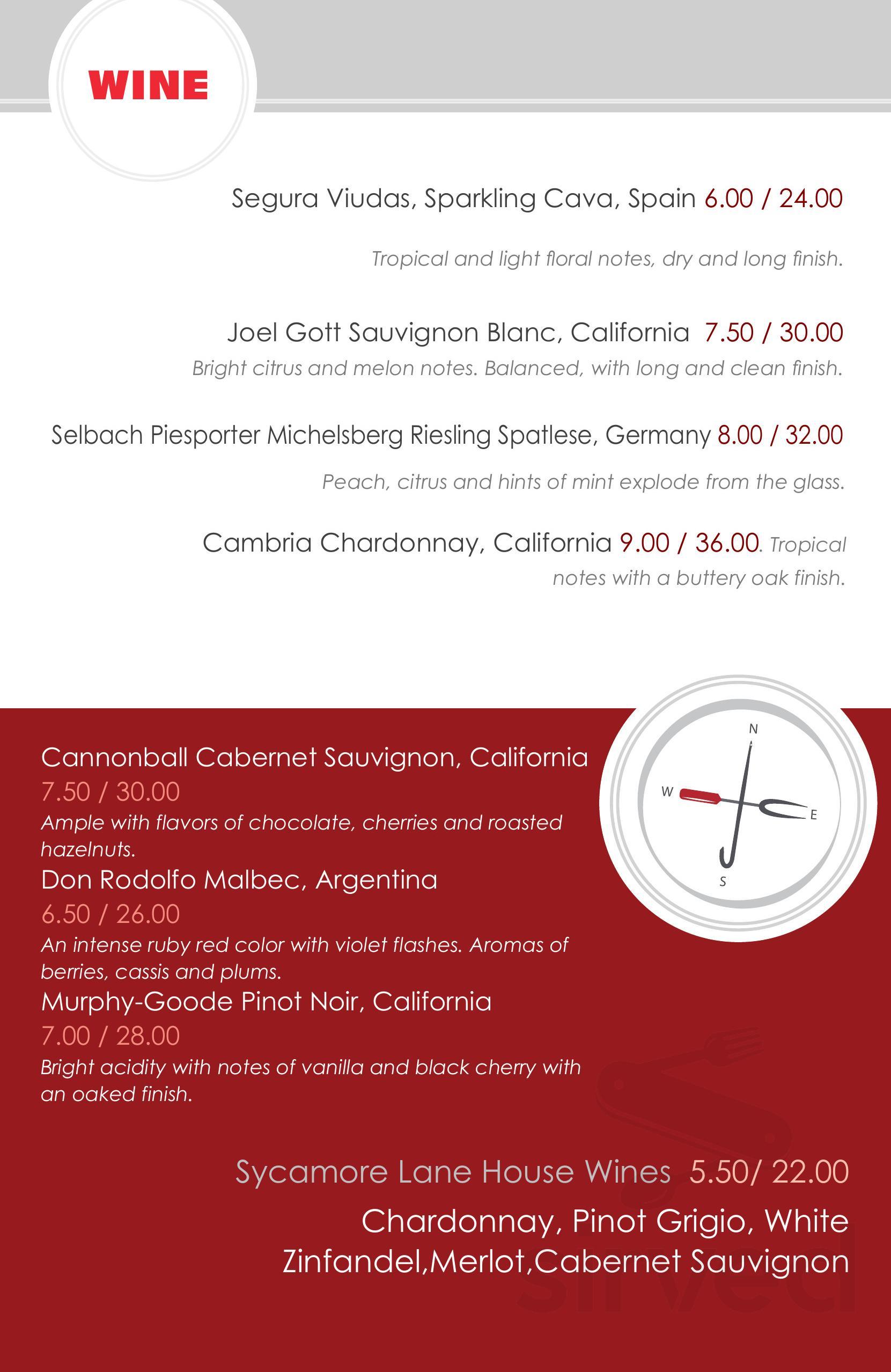 North and South Seafood & Smokehouse menu in DeForest, Wisconsin, USA