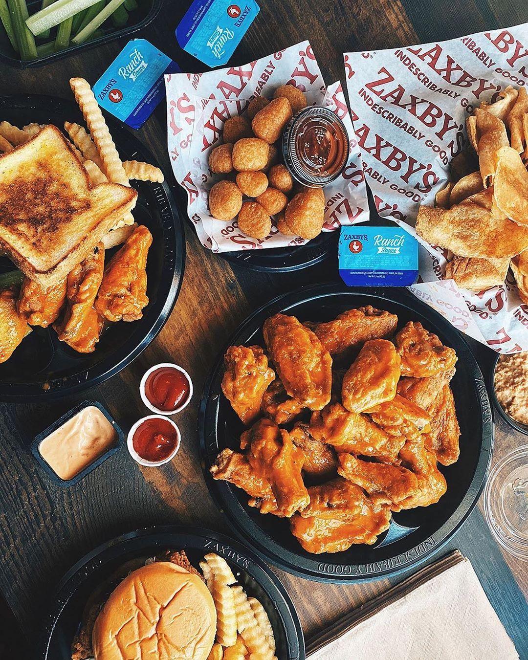 Zaxby's Chicken Fingers & Buffalo Wings menu in Covington, Tennessee, USA