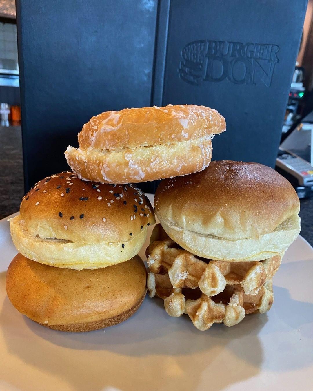 The Burger Don menu in Sault Ste. Marie, Ontario, Canada