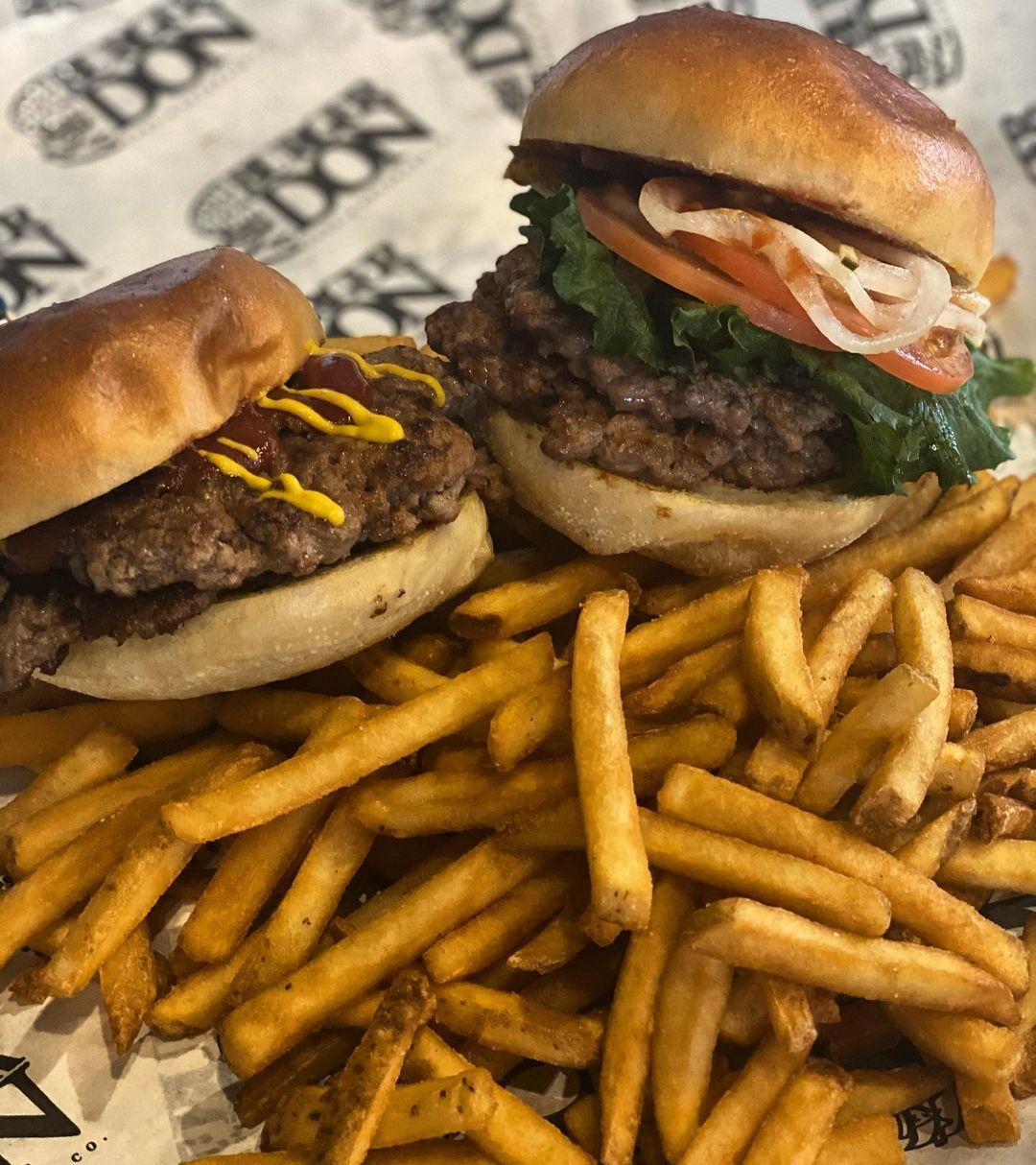 The Burger Don menu in Sault Ste. Marie, Ontario, Canada