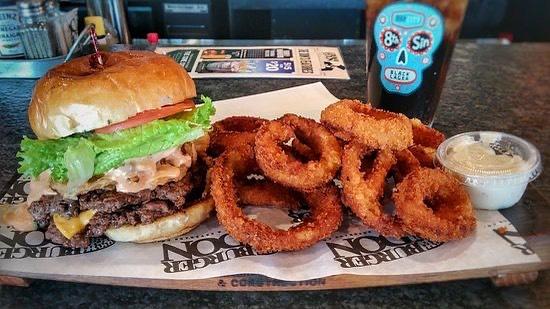The Burger Don menu in Sault Ste. Marie, Ontario, Canada