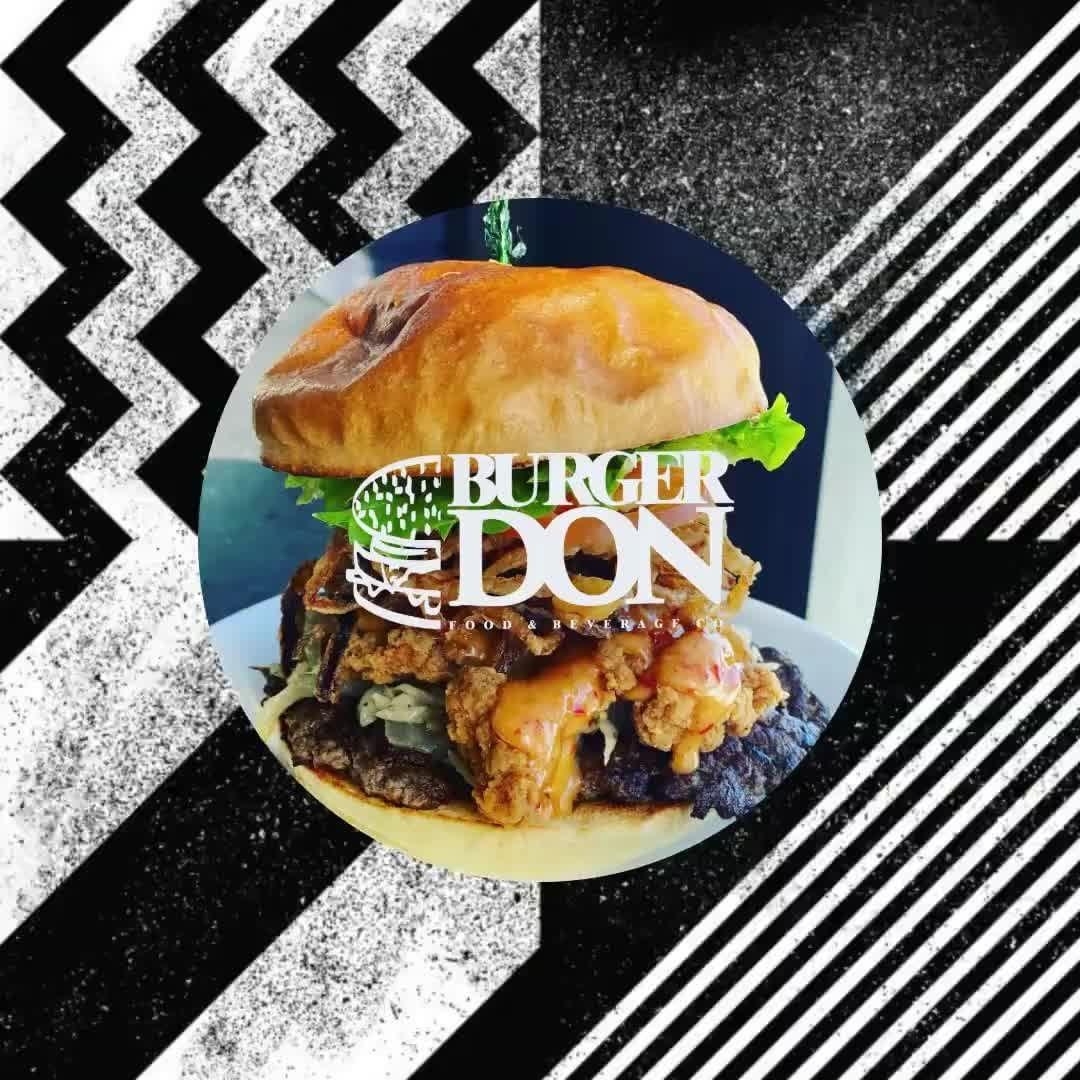 The Burger Don menu in Sault Ste. Marie, Ontario, Canada