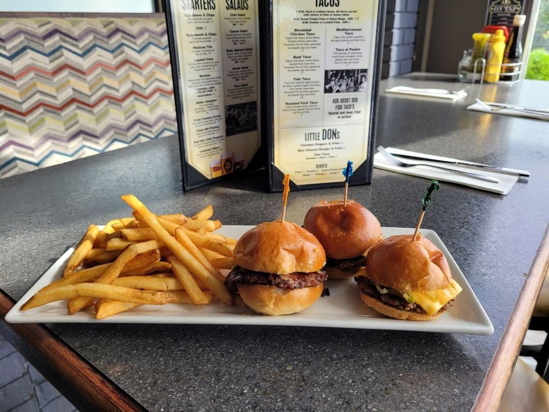 The Burger Don menu in Sault Ste. Marie, Ontario, Canada