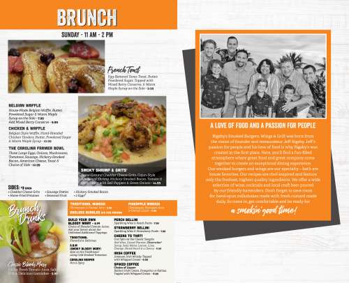 Rigsby's Smoked Burgers, Wings & Grill menu in Spartanburg, South ...