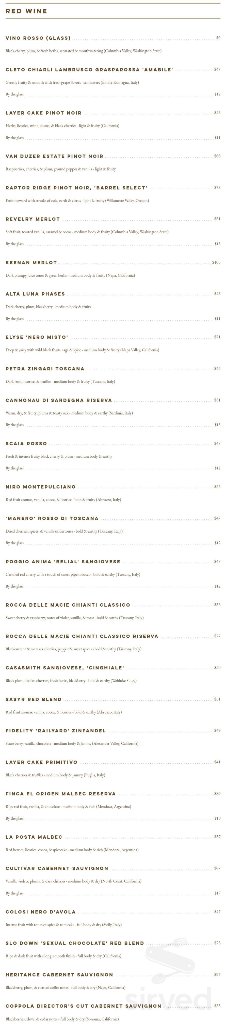 Gabriella's Italian Grill & Pizzeria menus in Edmond, Oklahoma, United ...