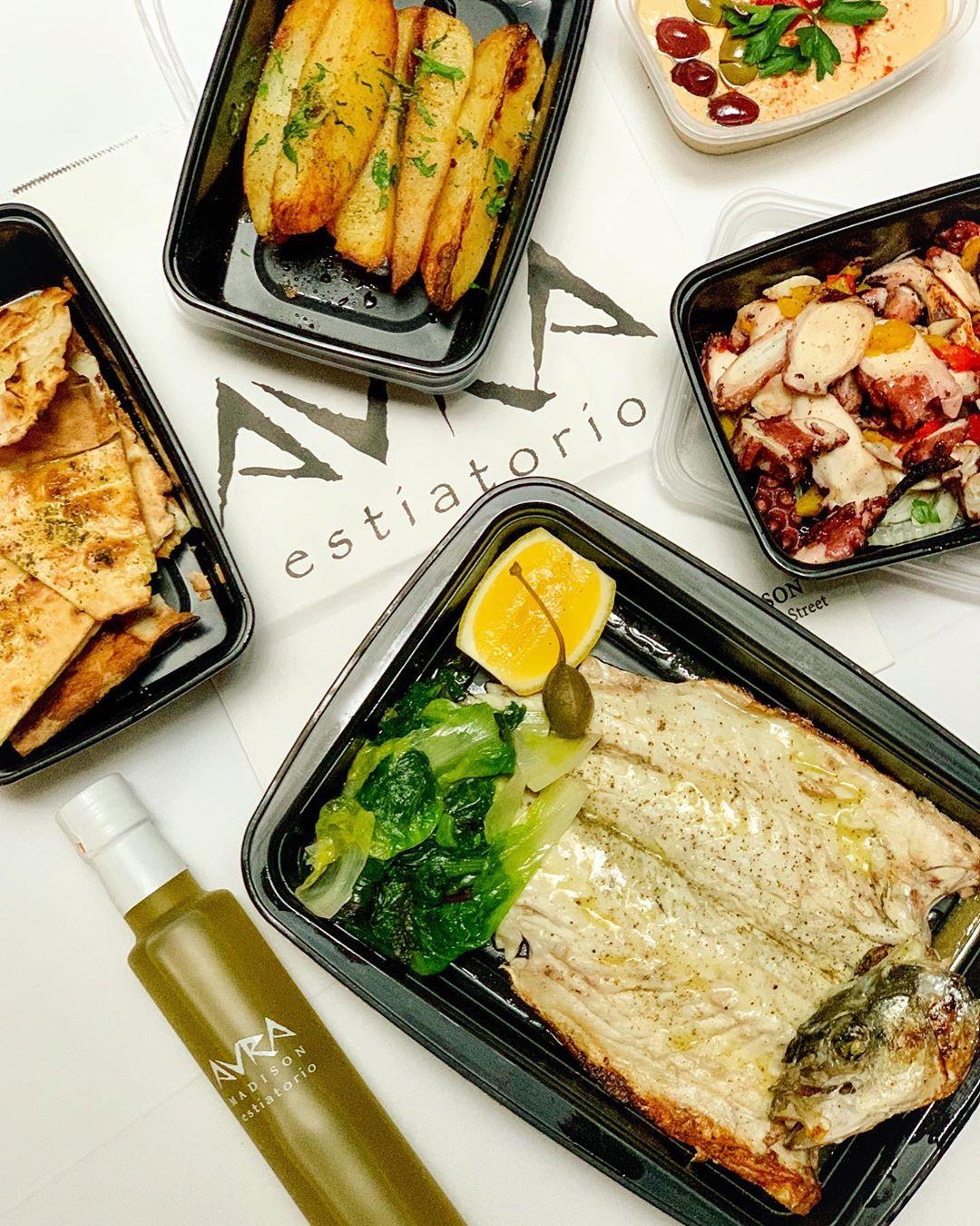 Avra Madison Estiatorio menu in New York, New York, USA