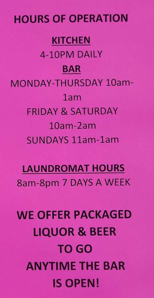 The Yankee Doodle menu in Moline, Illinois, USA