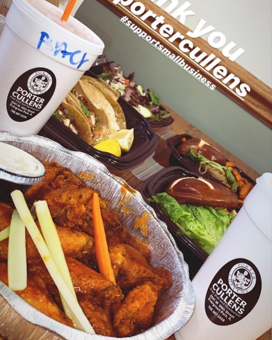 Porter Cullens Irish Pub & Restaurant menu in Evergreen Park, Illinois, USA