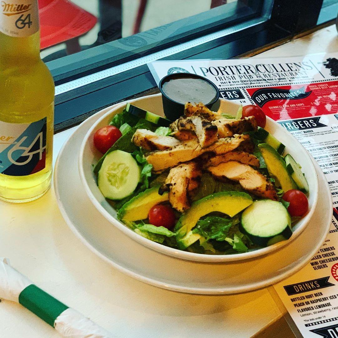 Porter Cullens Irish Pub & Restaurant menu in Evergreen Park, Illinois, USA