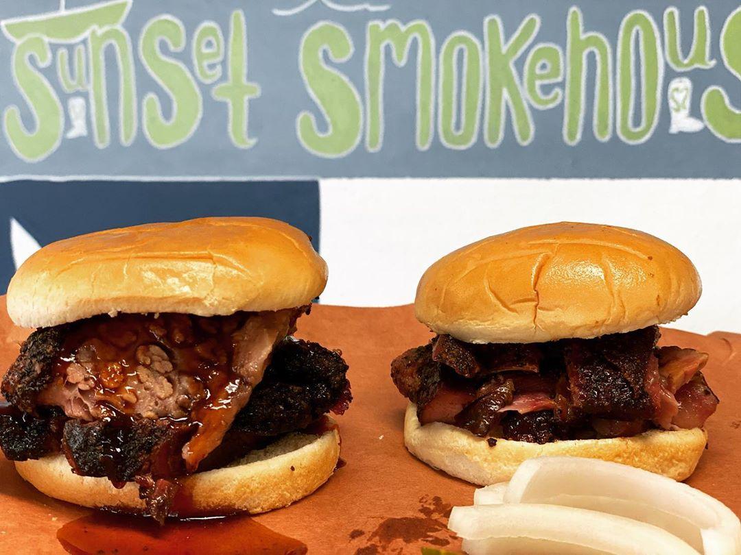 Sunset Texas Barbecue menu in Honolulu, Hawaii, USA