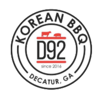 Menu for D92 Korean BBQ in Decatur, GA | Sirved
