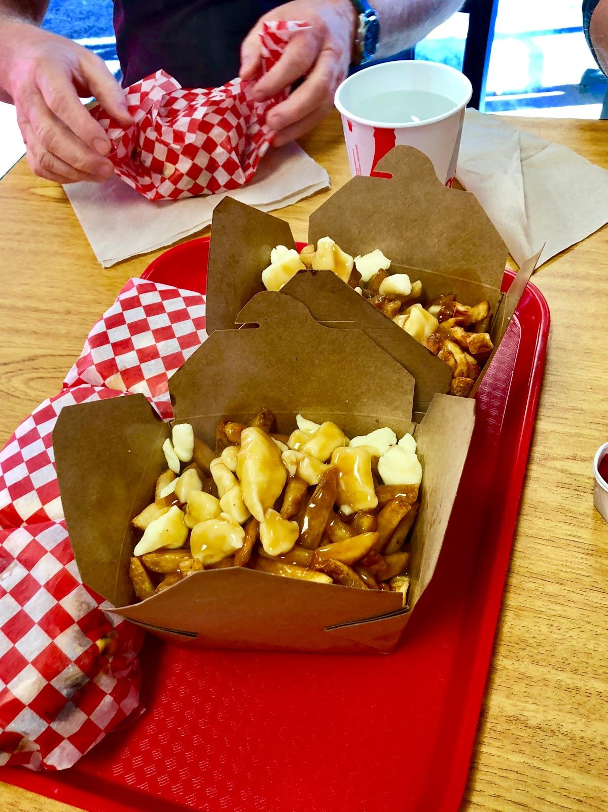 Stackburger menu in Sault Ste. Marie, Ontario, Canada