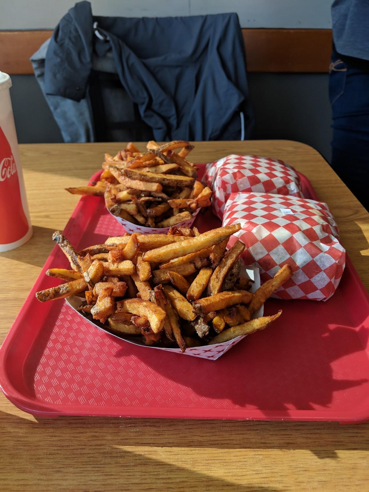 Stackburger menu in Sault Ste. Marie, Ontario, Canada