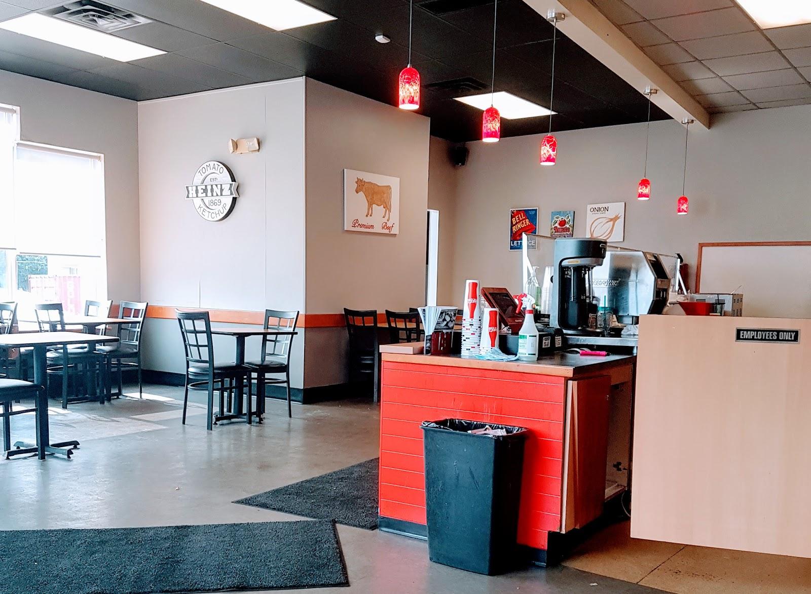 Stackburger menu in Sault Ste. Marie, Ontario, Canada