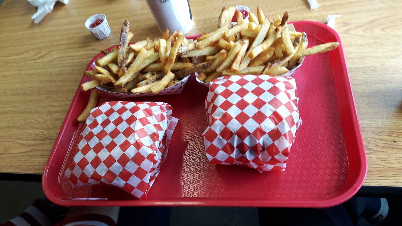 Stackburger menu in Sault Ste. Marie, Ontario, Canada