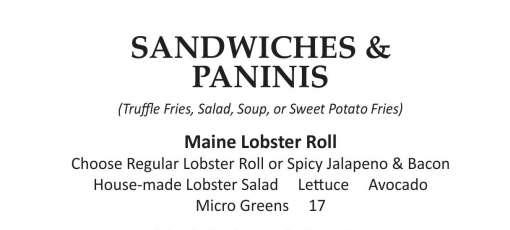 Menu for Draft Gastropub in Appleton, WI | Sirved