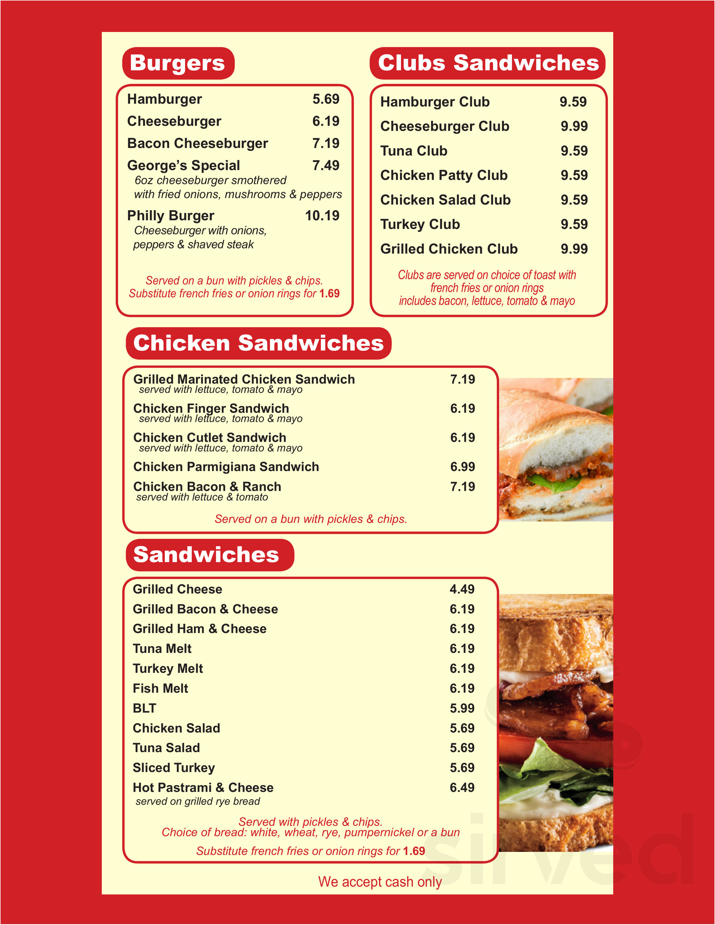 Miko's Cafe menu in Brockton, Massachusetts, USA