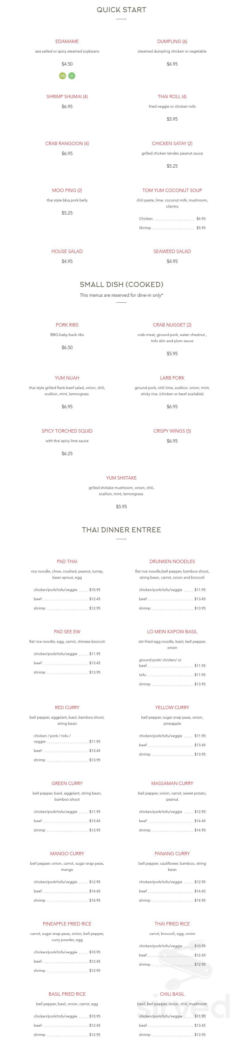 Laughing Monk Cafe menu in Wellesley, Massachusetts, USA