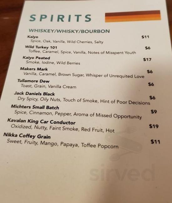Dashi menus in North Charleston, South Carolina, United States