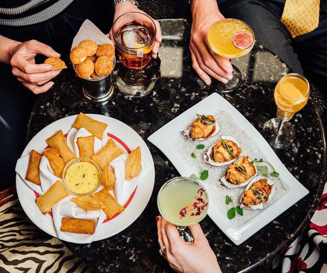 Arnaud's menu in New Orleans, Louisiana, USA