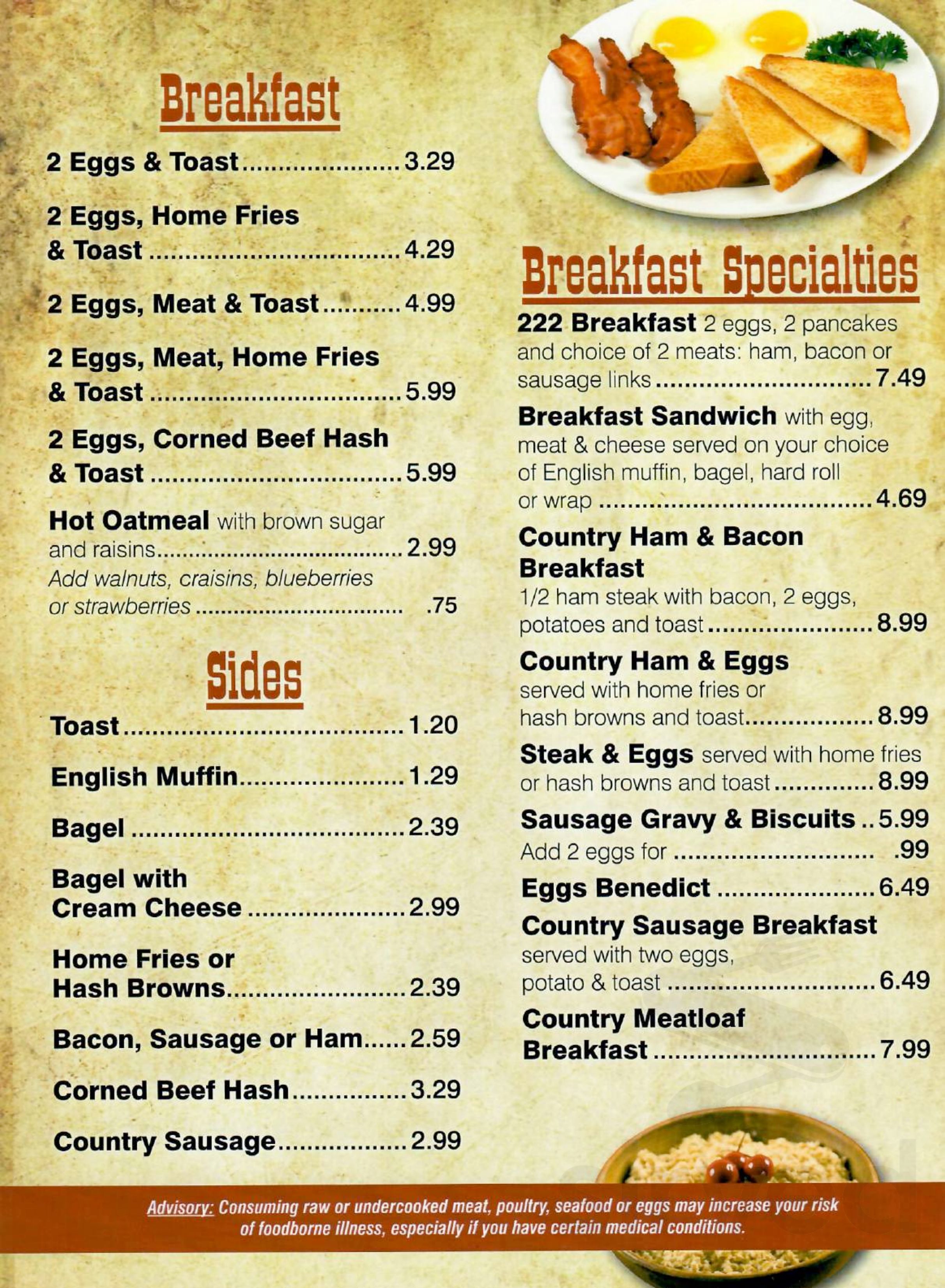 Gunsmoke Country Grill menus in Le Roy, New York, United States