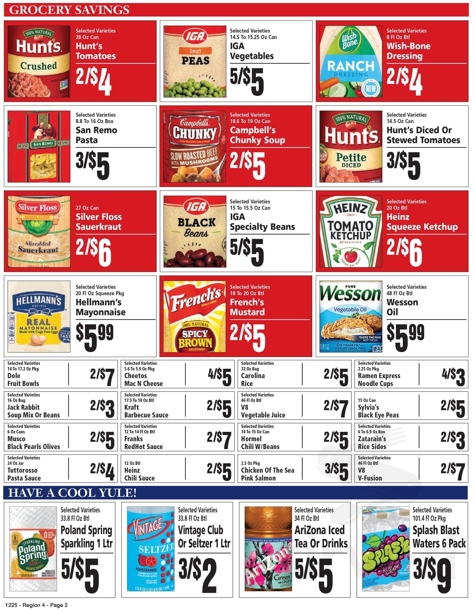 Lake Region IGA and The Beer Store menu in Hawley, Pennsylvania, USA