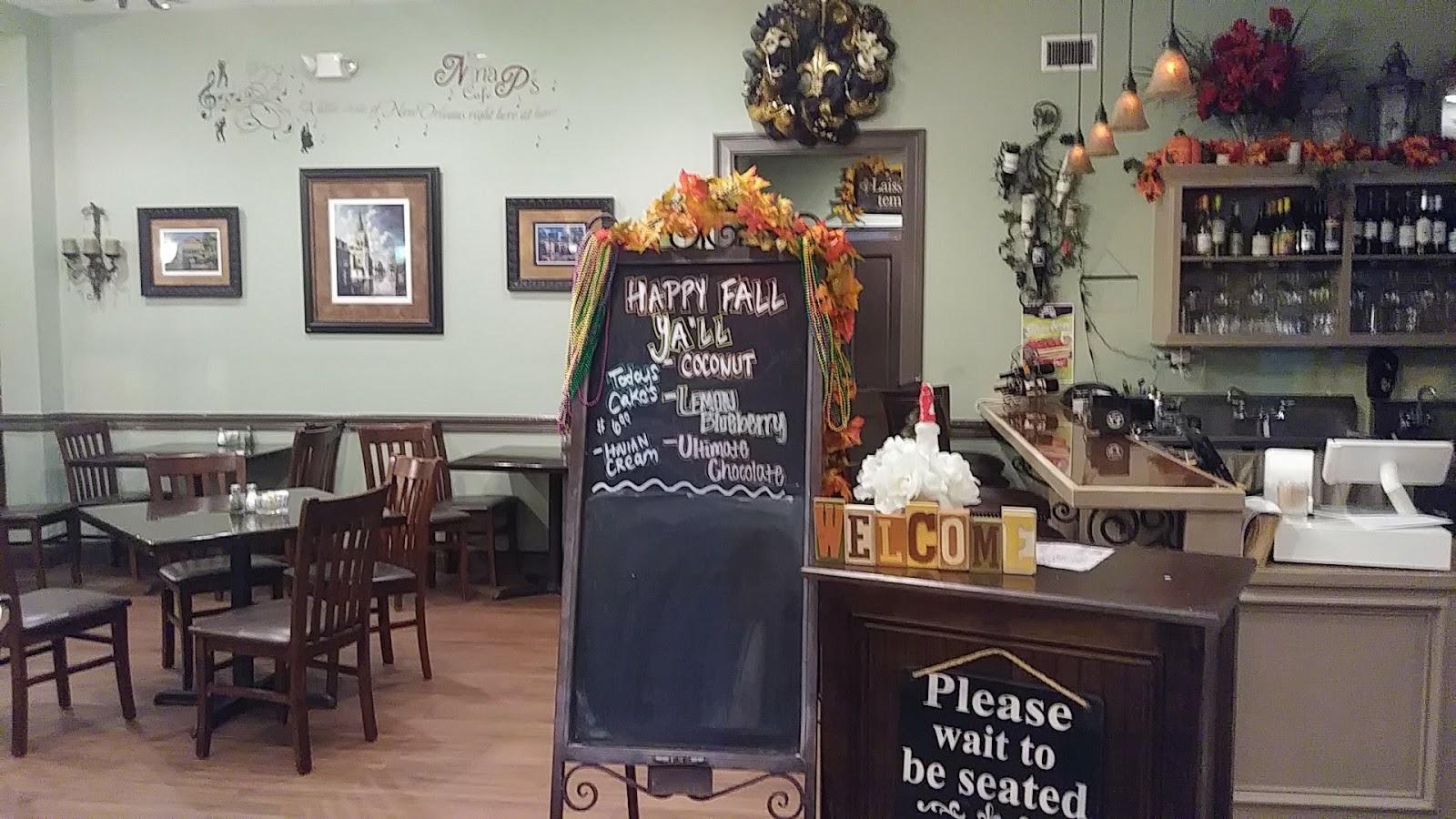 Nina-P's Cafe menus in Lake Charles, Louisiana, United States