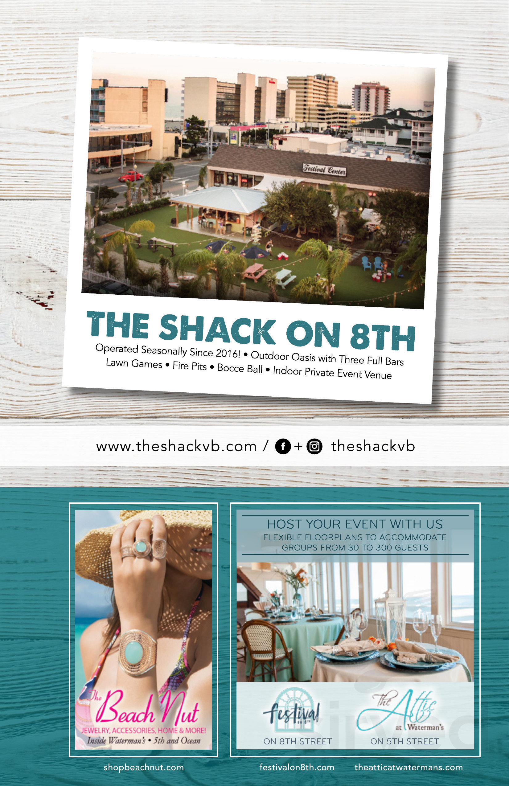 Waterman's Surfside Grille menu in Virginia Beach, Virginia, USA