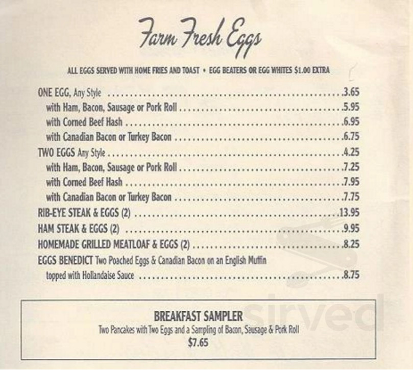 Roxbury Diner, Restaurant and Catering menu in Succasunna, New Jersey, USA