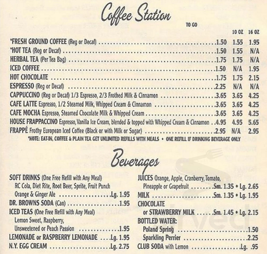 Roxbury Diner, Restaurant and Catering menus in Succasunna, New Jersey ...