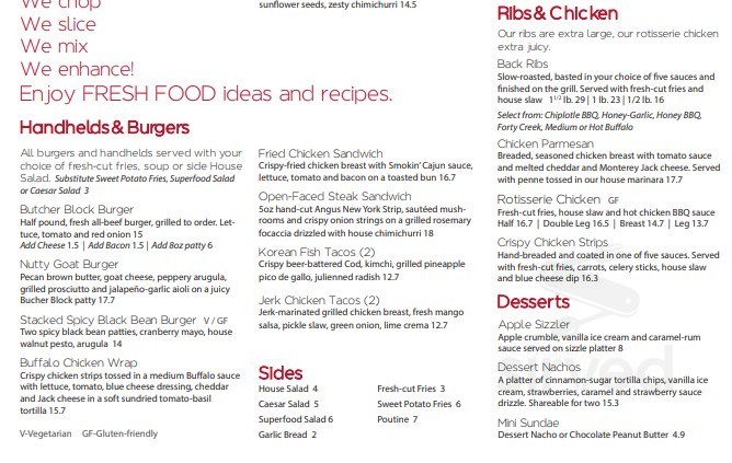 Casey S Restaurant Nutritional Information | Besto Blog