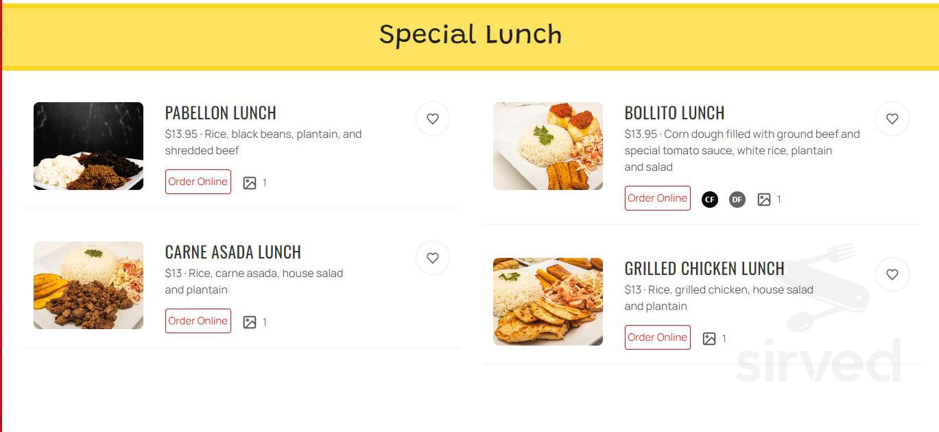 Zaperoco Food menu in Lehi, Utah, USA