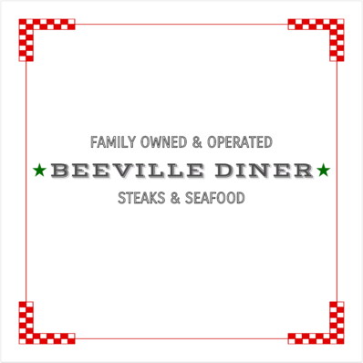 Menu for Beeville Diner in Beeville, TX | Sirved
