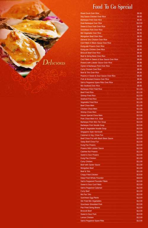 Grand Palace Seafood Restaurant 富源酒家 menu in South San Francisco ...