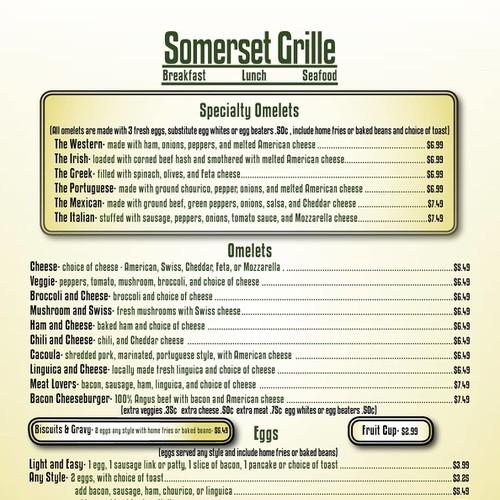 Somerset Grille menu in Somerset, Massachusetts, USA