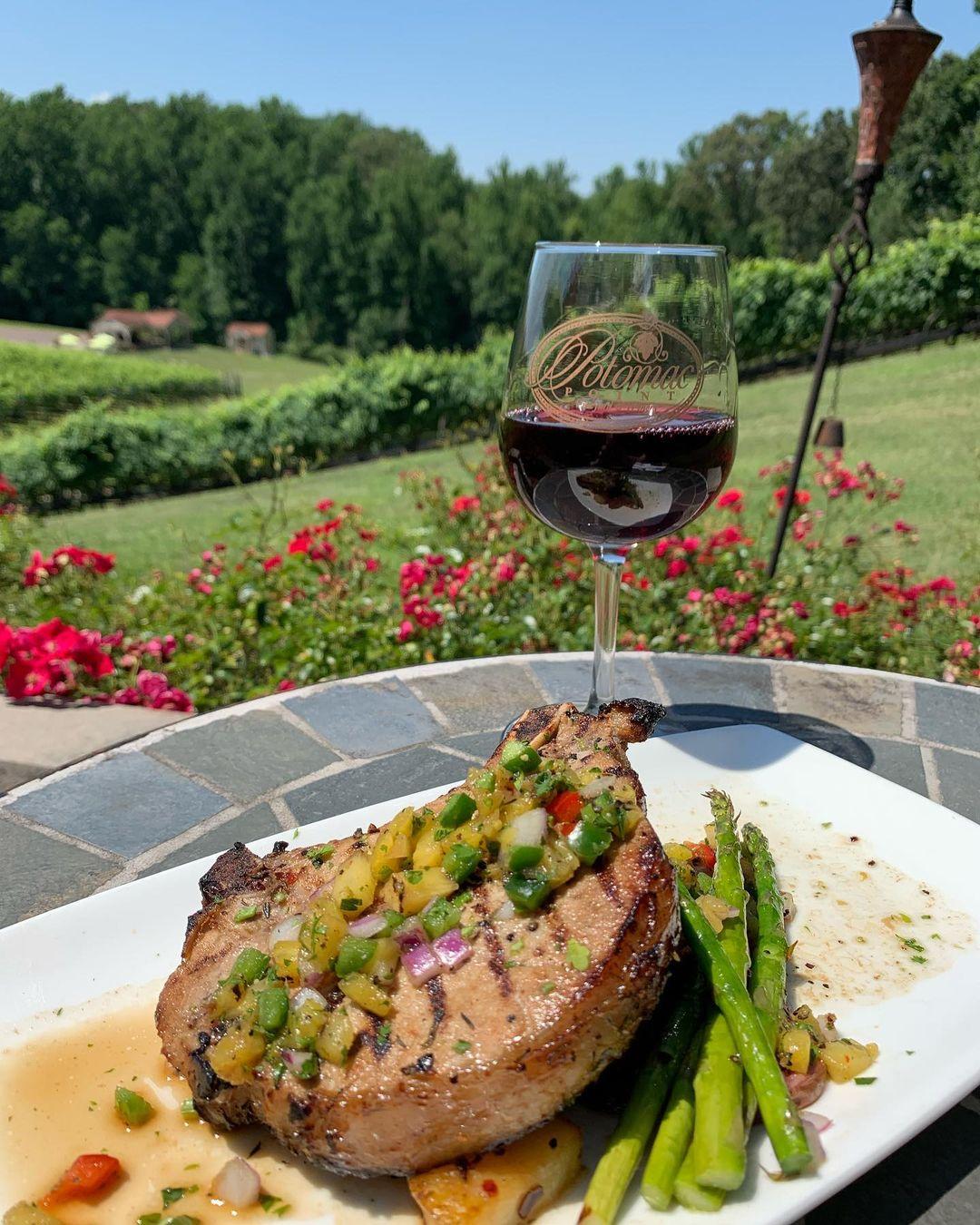 Potomac Point Winery & Vineyard menu in Stafford, Virginia, USA