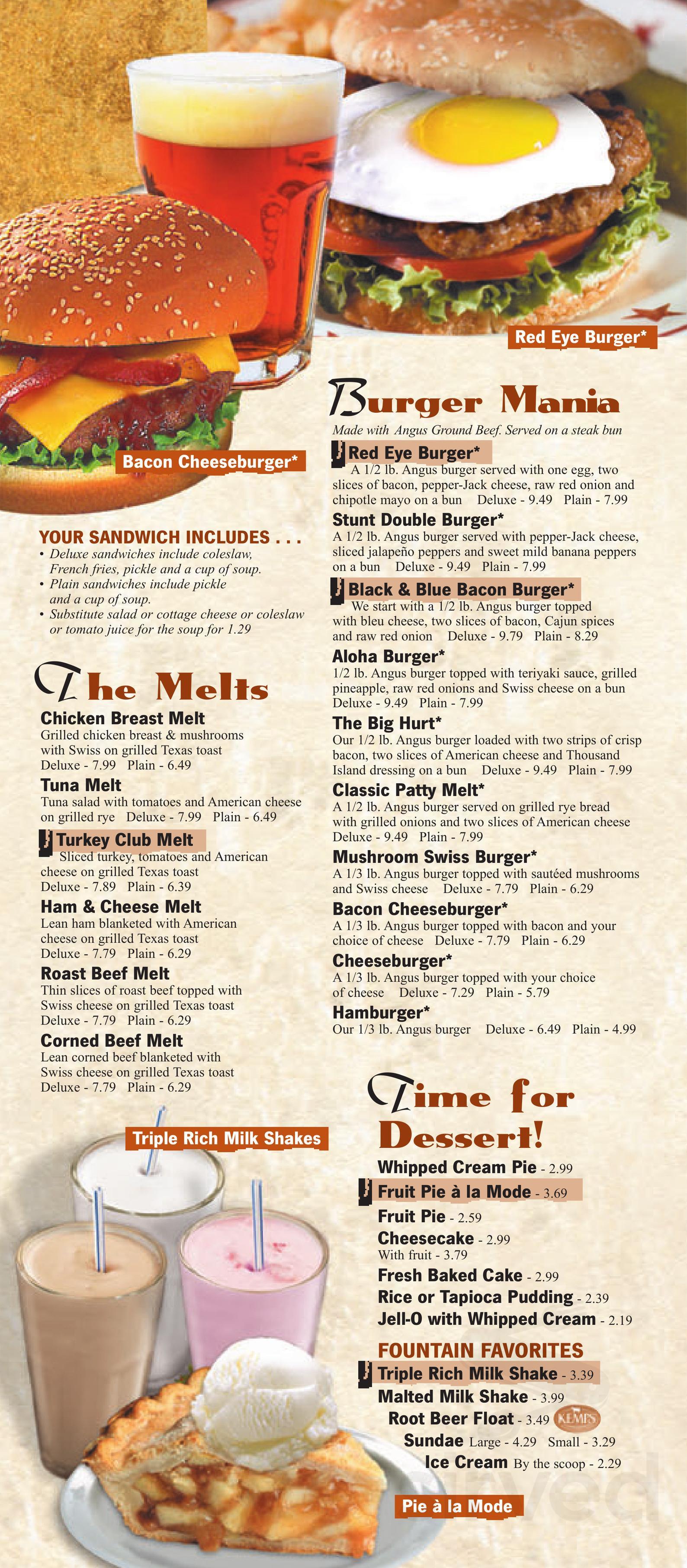 Two Brothers Family Restaurant menu in Oshkosh, Wisconsin, USA