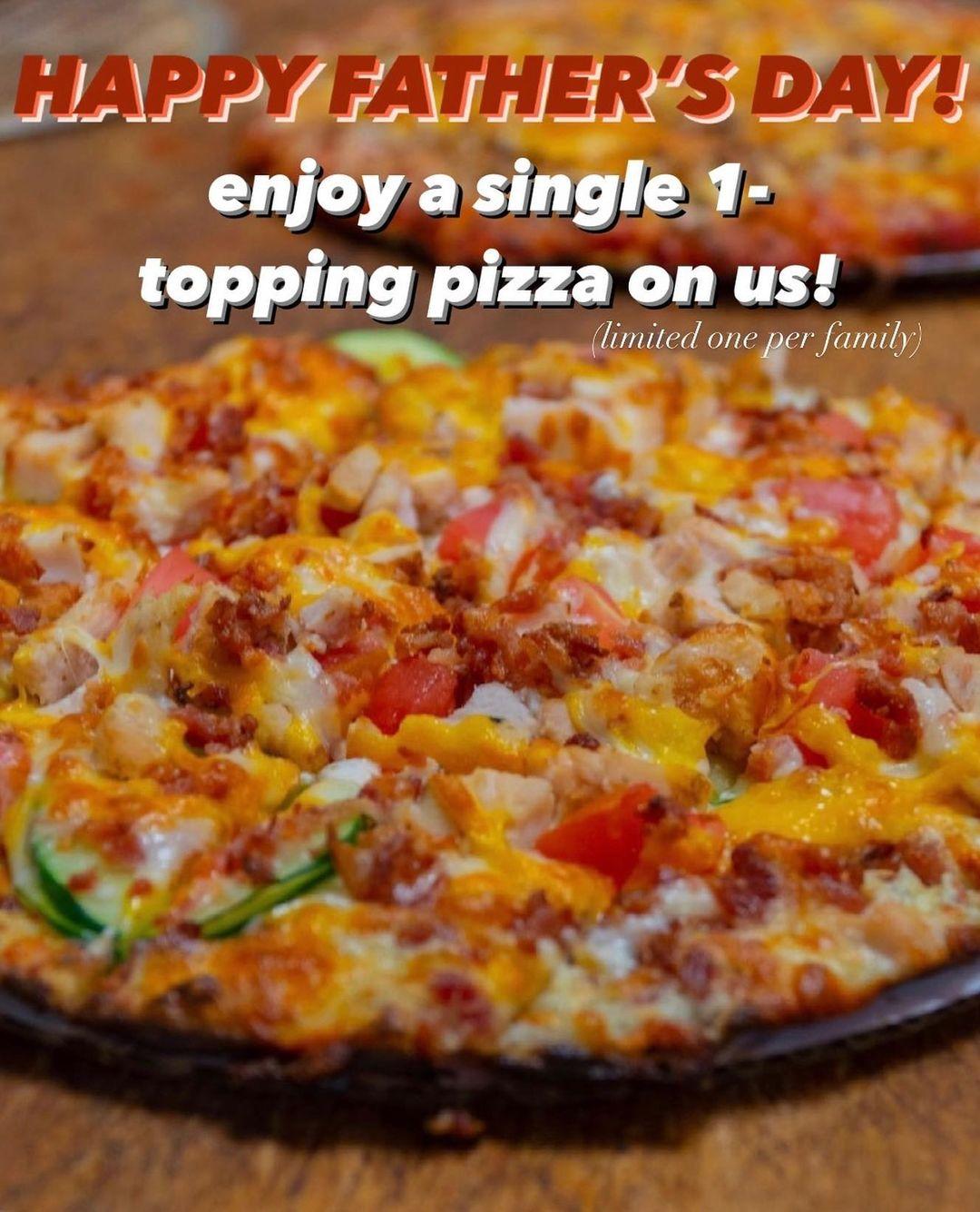 J. Burns' Pizza Shop menu in Winter Haven, Florida, USA