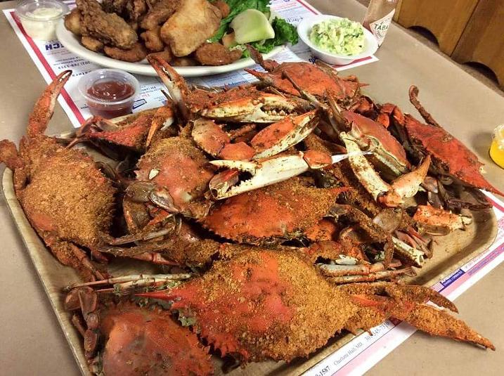 Captain Billy's Crab House menu in Newburg, Maryland, USA
