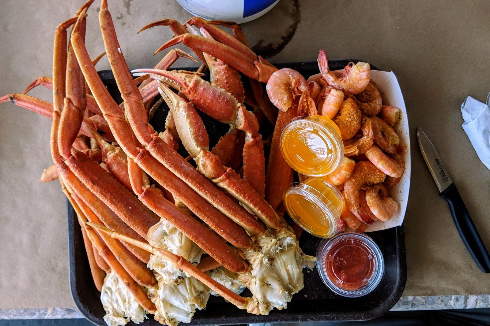 Captain Billy's Crab House menu in Newburg, Maryland, USA