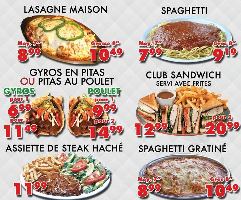 Sema Pizza - Sorel-Tracy menu in Sorel-Tracy, Quebec J3R 1K9, Canada