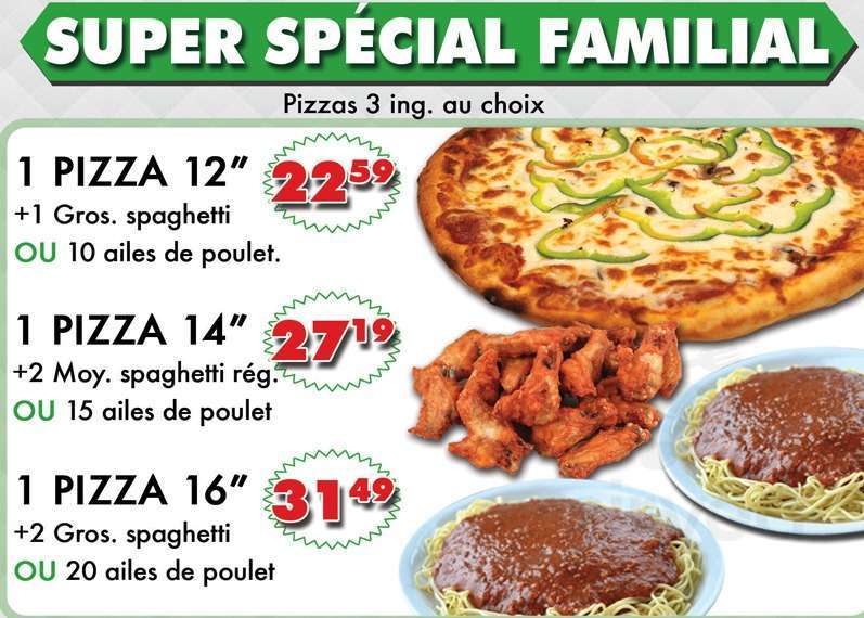 Sema Pizza - Sorel-Tracy menu in Sorel-Tracy, Quebec J3R 1K9, Canada